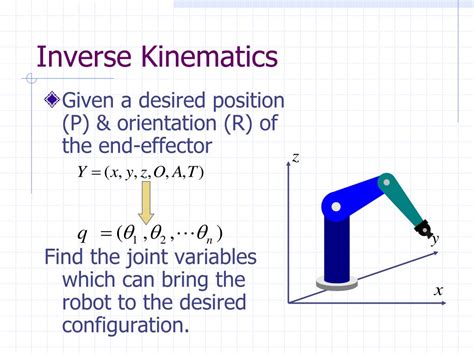 Ppt Inverse Kinematics Powerpoint Presentation Free Download Id 1282779