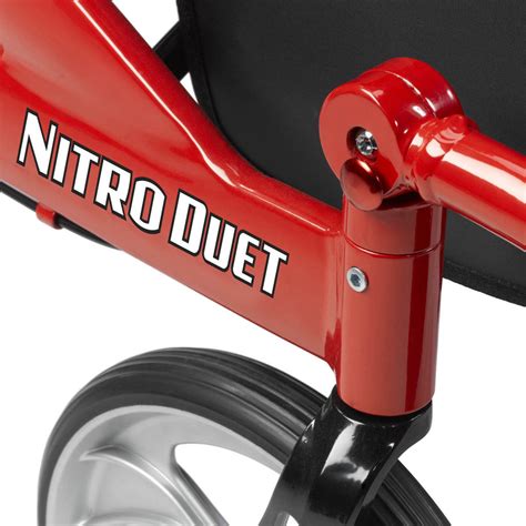 Deambulateur Nitro Duet 2 En 1 Rouge Emso