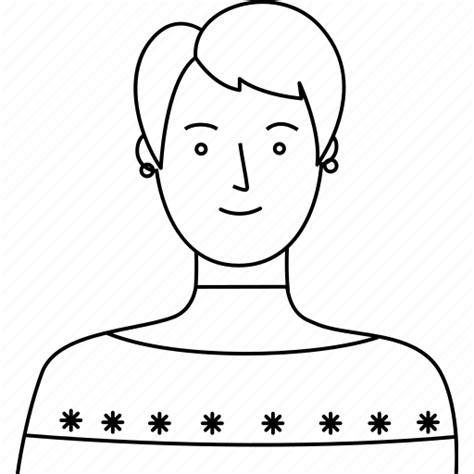 Avatar Woman Female Girl Person Profile User Icon Download On