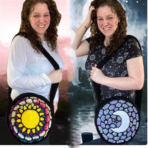 Sun And Moon Granny Square Etsy