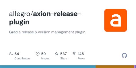 github allegro axion release plugin gradle release and version