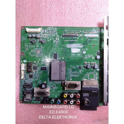 Jual MAINBOARD MB MOTHERBOARD TV LED LG 32LE4500 Shopee Indonesia