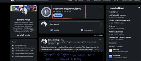 Samarthahujatechvideos Salesforce Youtube Samarthahujatechvideos Newhashtag Javascript