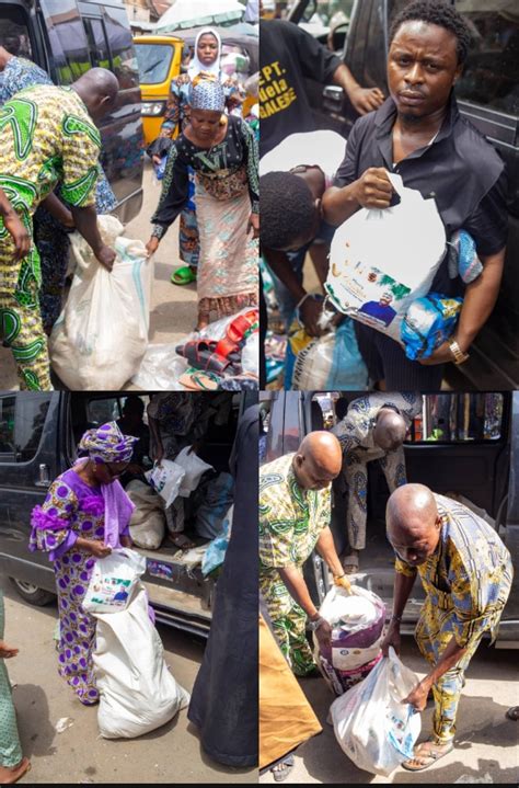 Sharafa Alli Distributes Palliatives To Ease Hardship In Constituency