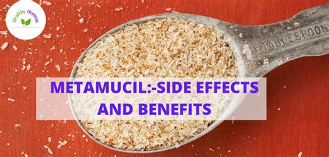 Metamucil Side Effects And Benefits