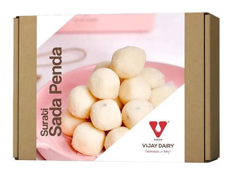 Vijay Dairy Surti Sada Penda Sweets 400 Gm Grocery