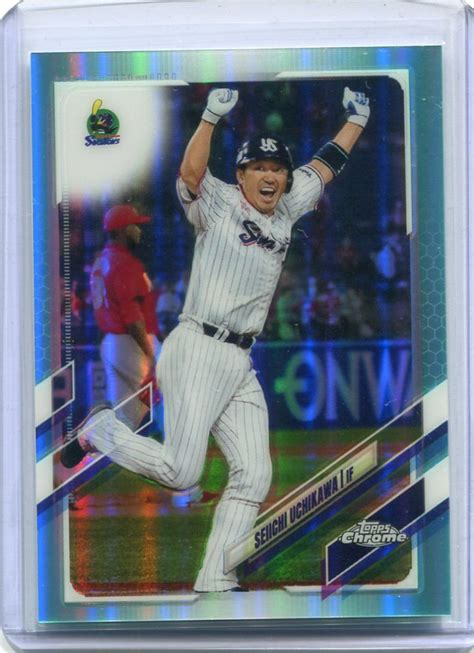 Yahooオークション 2021 Topps Chrome Npb 内川聖一 ヤクルト パラ
