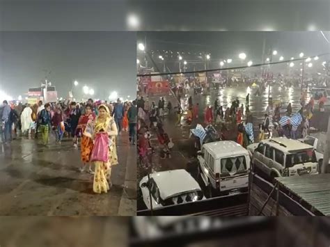 Prayagraj Magh Mela 2023 Devotees Taki Holy Dip In Sangam Prayagraj