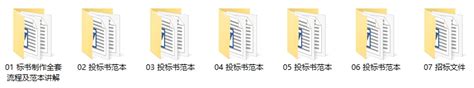 600份各行业投标标书范本招标文件标书制作流程教程新老鸟虚拟资源网