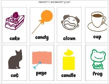Hard Soft C And Hard Soft G Phonics Pack By A Cate TpT