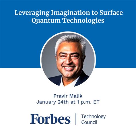 Forbes Technology Council On Linkedin Quantumcomputing