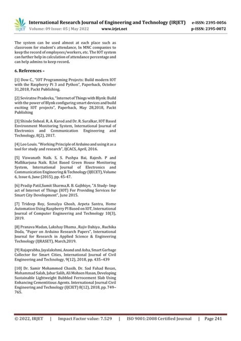 Fingerprint Based Attendance System By Iot Pdf Computer Peripherals Computing