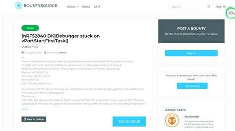Nrf52832 Cannot Use Jlink For Normal Debugging Platformio Community