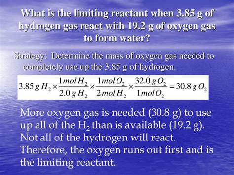 Limiting Reactants Ppt Download
