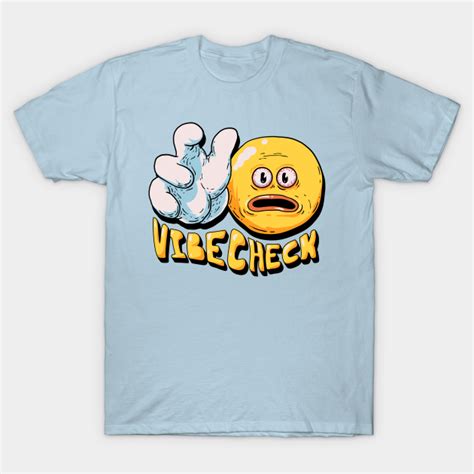 Vibe Check Cursed Vibe Check Emoji Hand Dank Meme Vibe Check T