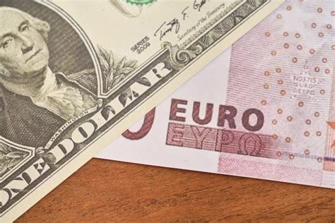 Premium Photo Comparison Of Dollar Bill With Euro Concept Of