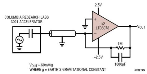 Accelerometer Signal Conditioner Circuit Collection Analog Devices