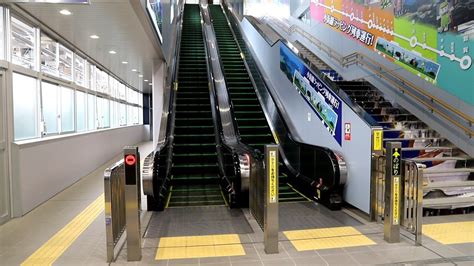 【日立製】jr敦賀駅 昇りエスカレーター Youtube
