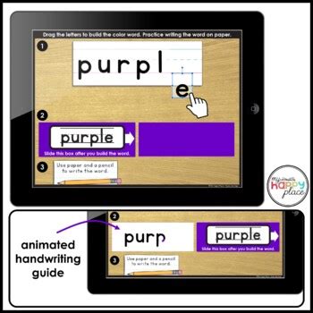 Color Words Centers For Google Slides Distance Learning By My Happy Place