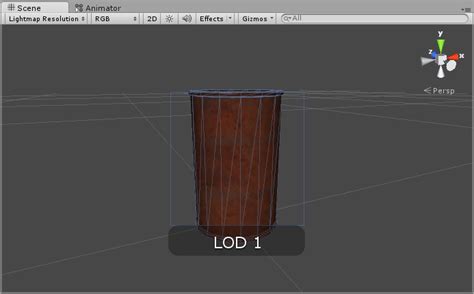 Unity3d之lod技术详解unity Lod Csdn博客