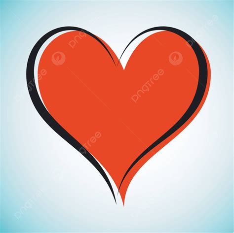 Heart Romance Conceptual Illustration Vector Romance Conceptual