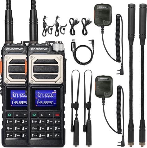 Baofeng Tri Band Two Way Radio Uv 25 10w Long Range Walkie Talkie With Wireless Copy