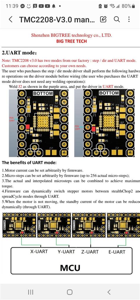 Tmc2208 Manual Is A Bit Confusing R Bigtreetech
