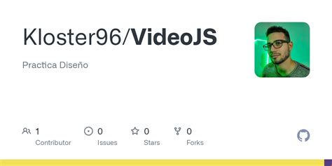github kloster96 videojs practica diseño