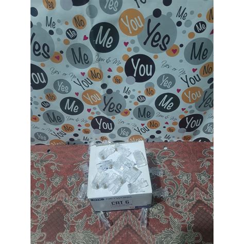 Jual Konektor Rj Nyk Cat Conektor Cat Shopee Indonesia