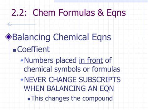 Ppt 2 2 Chem Formulas And Eqns Powerpoint Presentation Free Download
