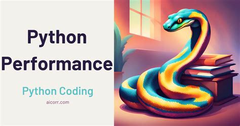 Python Performance AICORR