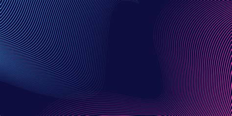 Abstract Colorful Technology Line Wave Background Modern Purple Blue