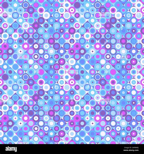 Geometrical Colorful Circle Pattern Background Seamless Vector