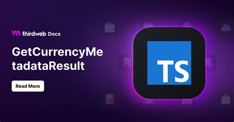 Getcurrencymetadataresult Typescript Sdk