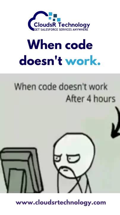 cloudsr technology on linkedin when code doesn t work