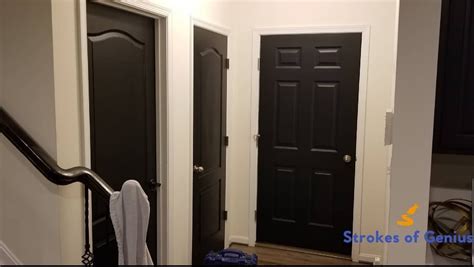 Black Interior Doors With Black Trim A Bold And Modern Design Choice