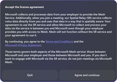 Microsoft Meshi Yapılandırma Microsoft Mesh Microsoft Learn