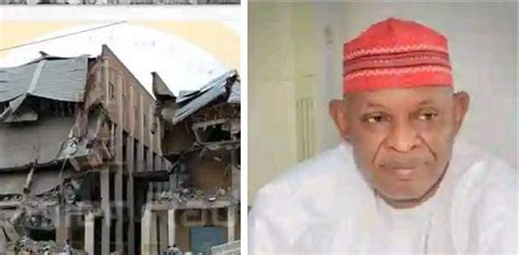 Kano Gov Yusuf Begins Demolition Of Ganduje Approved Buildings P
