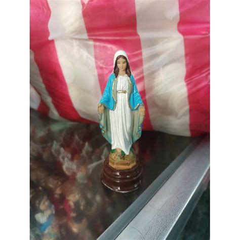 Miraculous Medal Statue 4inches High Quality Shopee Philippines