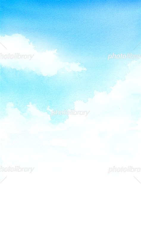 透明水彩で描く空 イラスト素材 6319234 フォトライブラリー Photolibrary