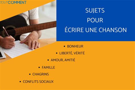 Comment ÉCRIRE une CHANSON Guide pratique