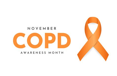 Copd 인식의 달 카드 11월 벡터 만성폐쇄폐질환에 대한 스톡 벡터 아트 및 기타 이미지 만성폐쇄폐질환 사회 인식 기호