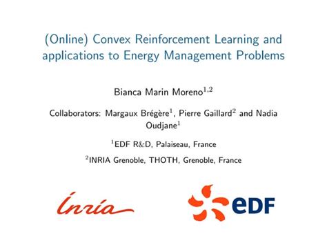 Online Convex Reinforcement Learning And Applications To Energy Management Problems By Bianca