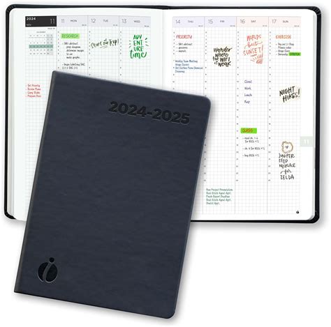Hourly Academic Planner 2024 2025 24 Hour Planner