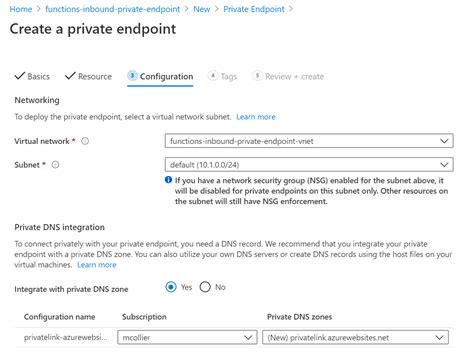 Inbound Private Endpoints With Azure Functions Michael S Colliers Blog