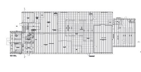 The Roof Plan Of The Church Is Given In This 2d Autocad Dwg Drawing
