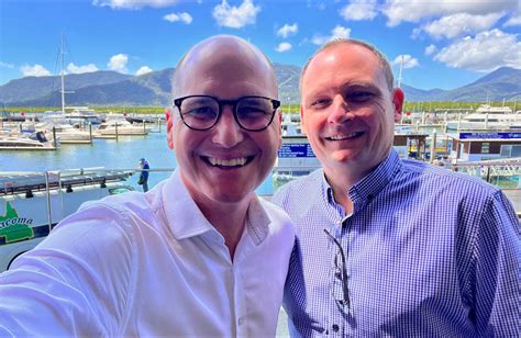 Great To Finally Connect With Adrian Rayner Today Before My Event In Cairns Ive Been Following