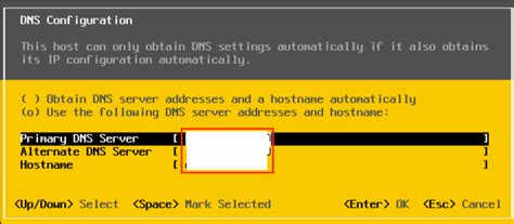 Setting Up An Esxi Host Through The Dcui Virtual Building Blocks