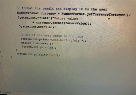 Solved Enhance The Future Value Application In This Chegg