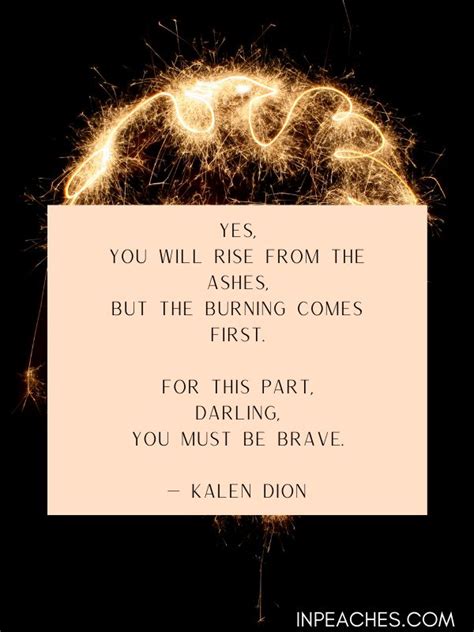Phoenix Bird Rising From The Ashes Quotes